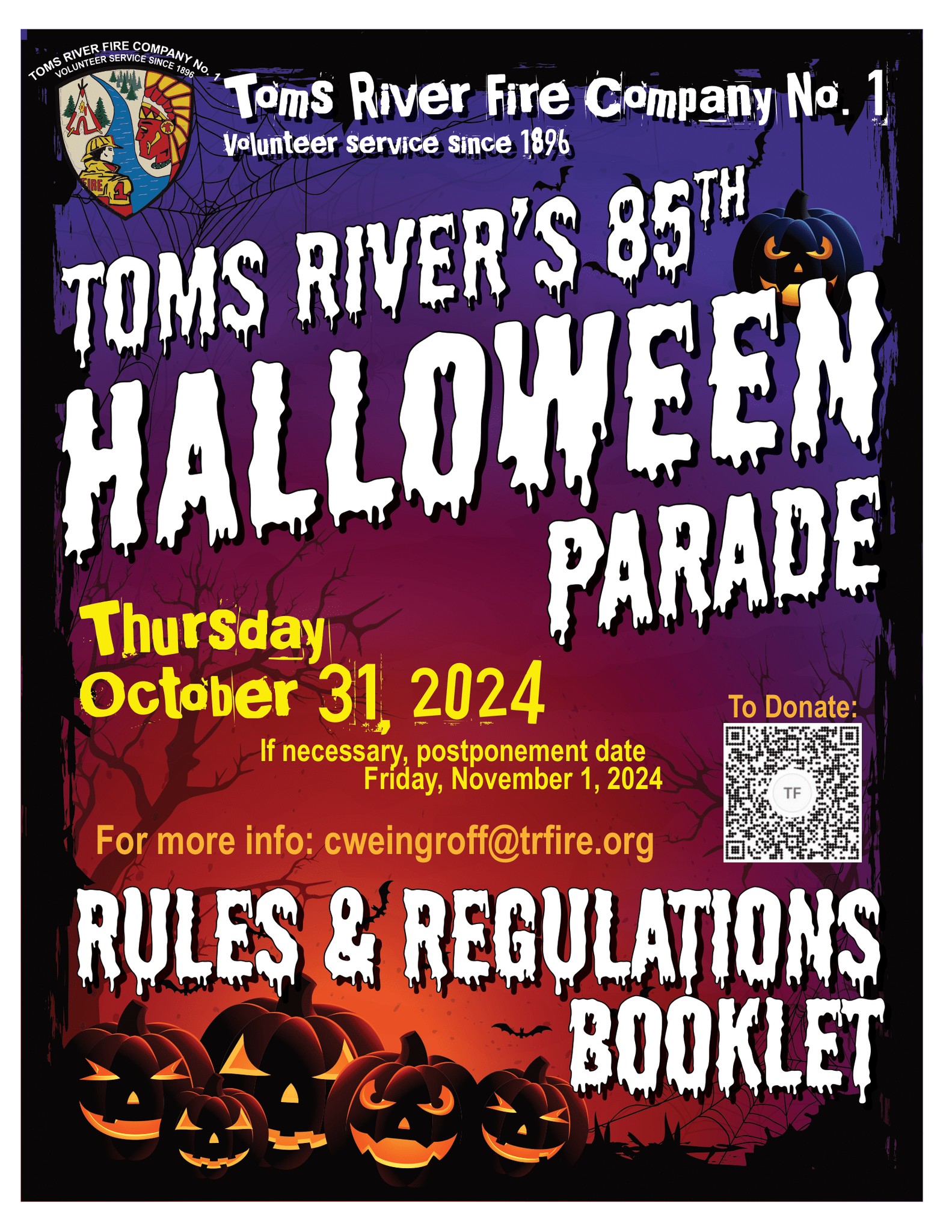 85th Annual Toms River Fire Company #1 Halloween Parade is back ...