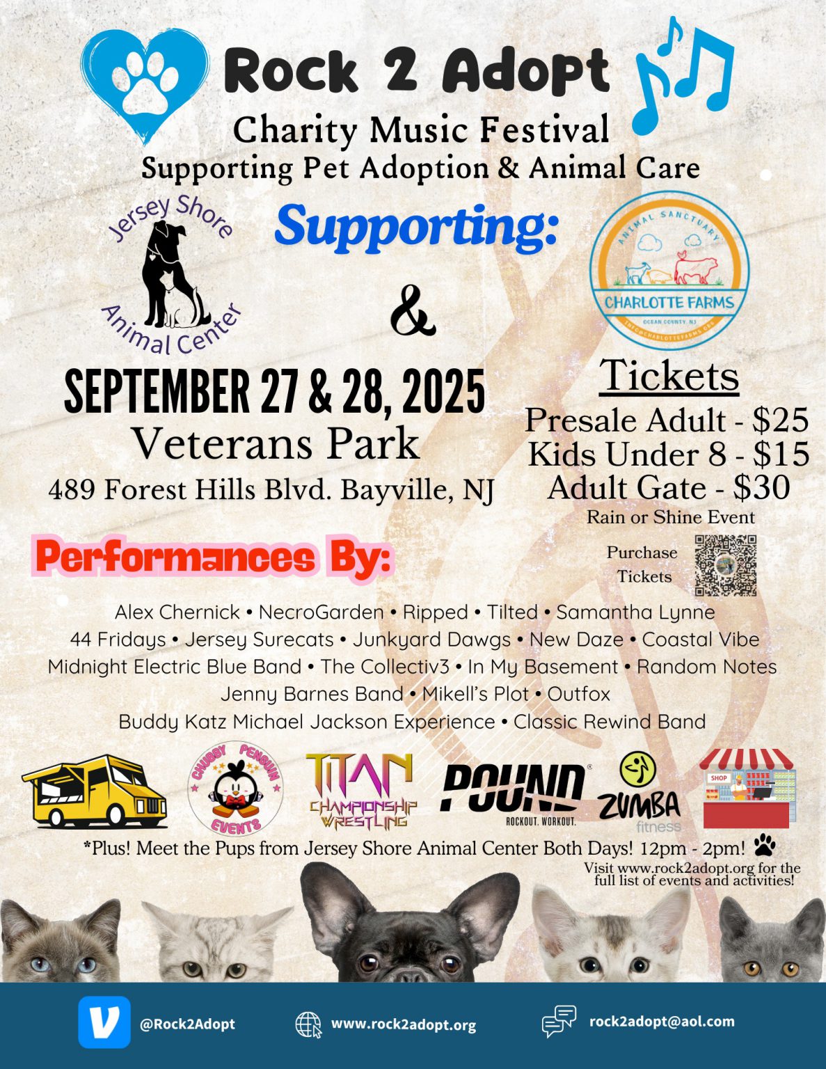 Rock 2 Adopt Charity Music FestivalOcean County Tourism