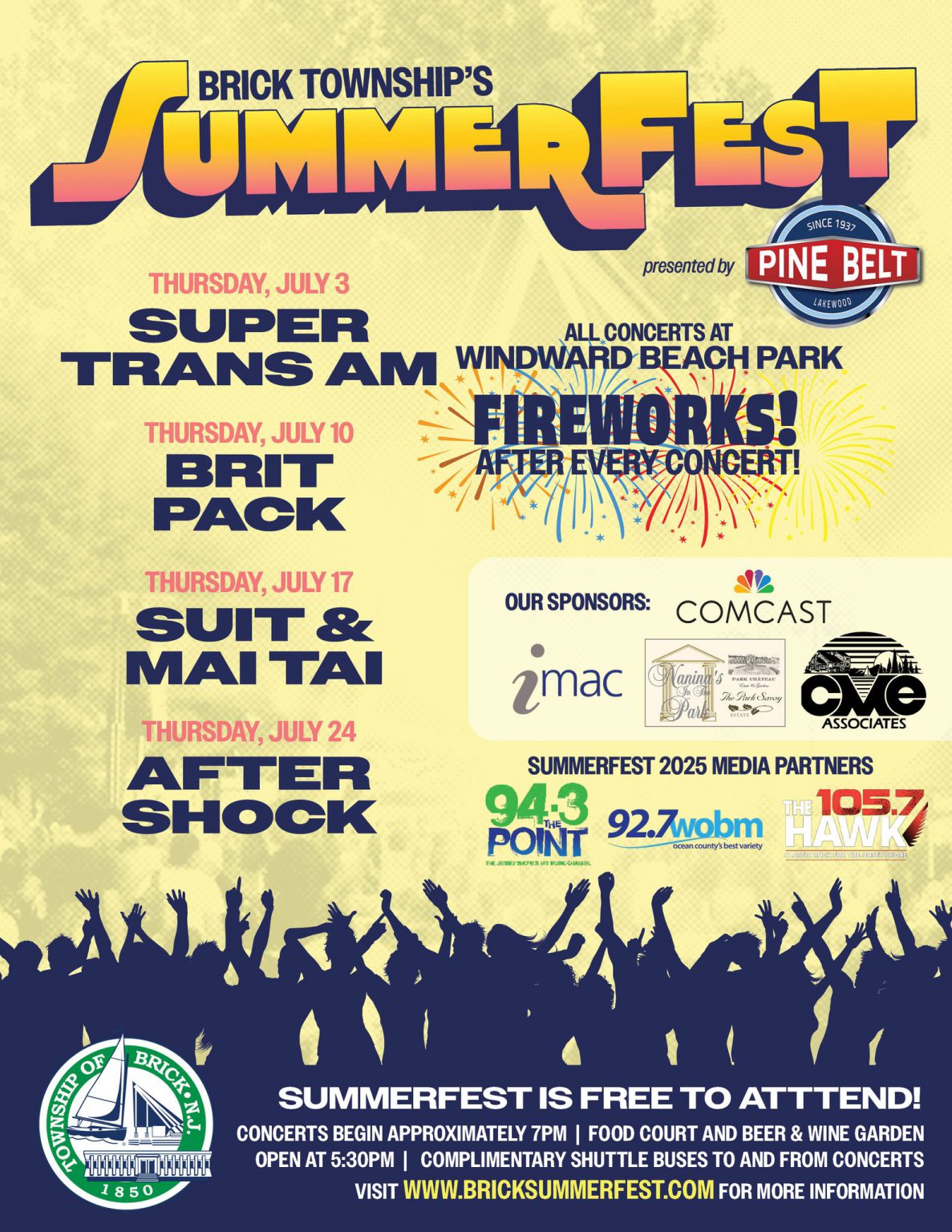 Brick Township’s SummerFestOcean County Tourism