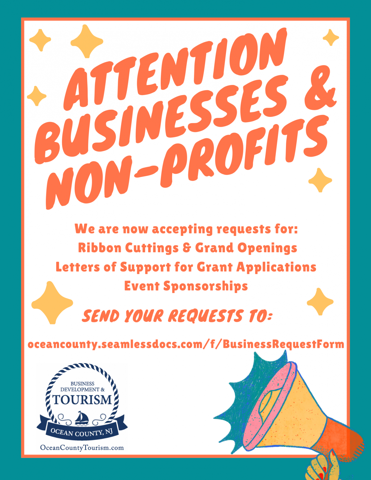 Attention Businesses & Non-Profits | Ocean County Tourism