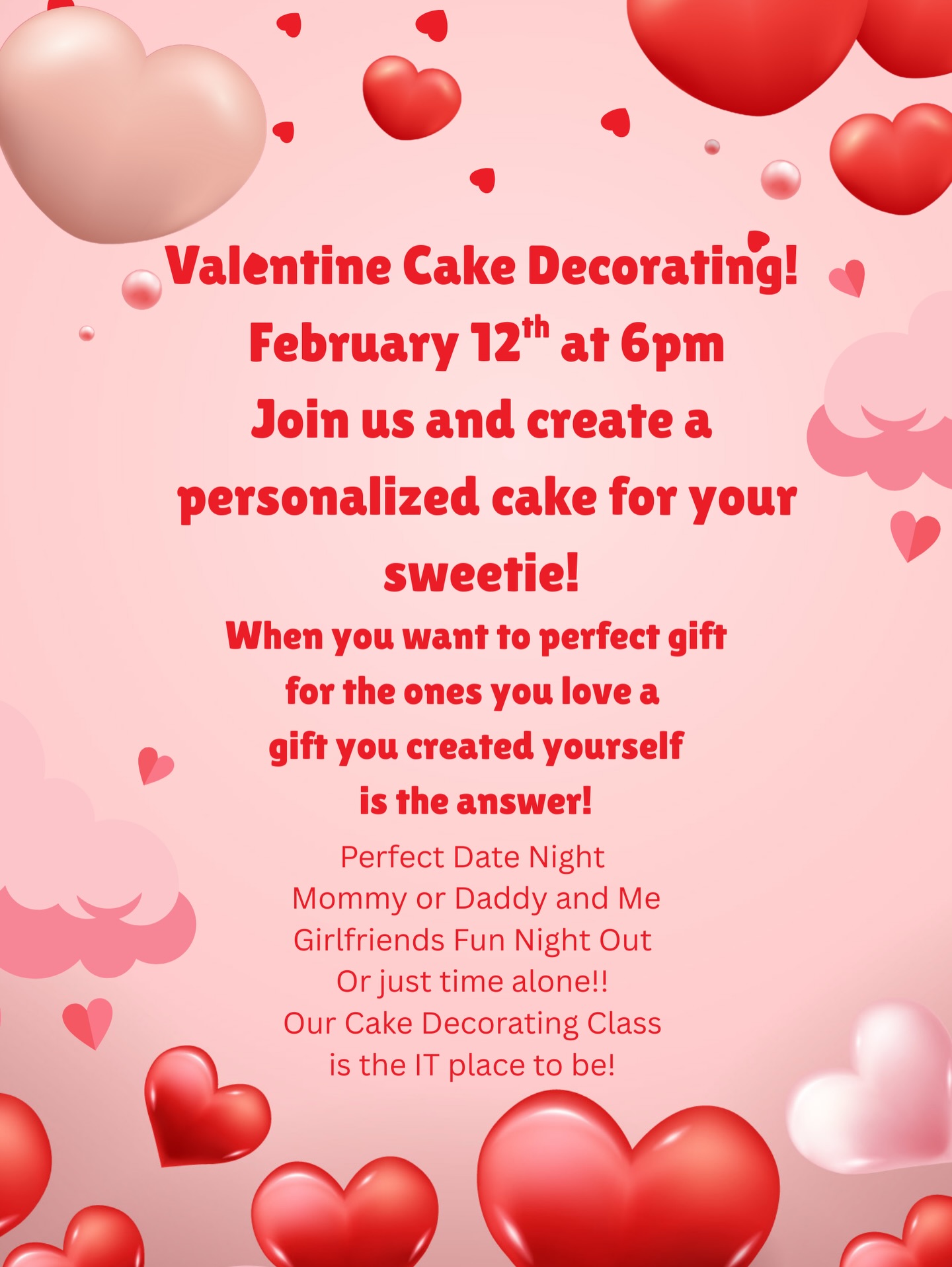 Valentine Cake DecoratingOcean County Tourism