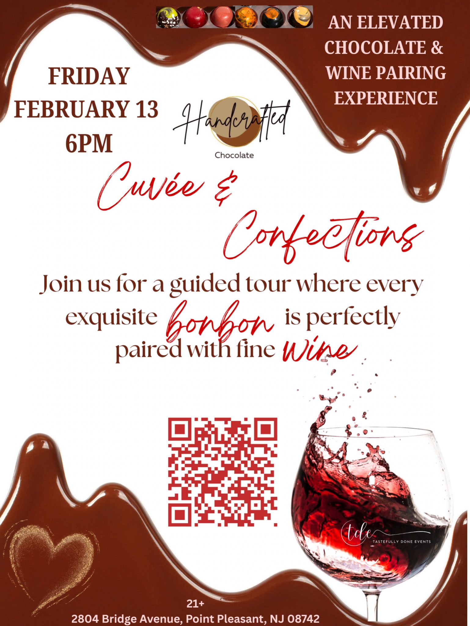 Cuvée & ChocolateOcean County Tourism
